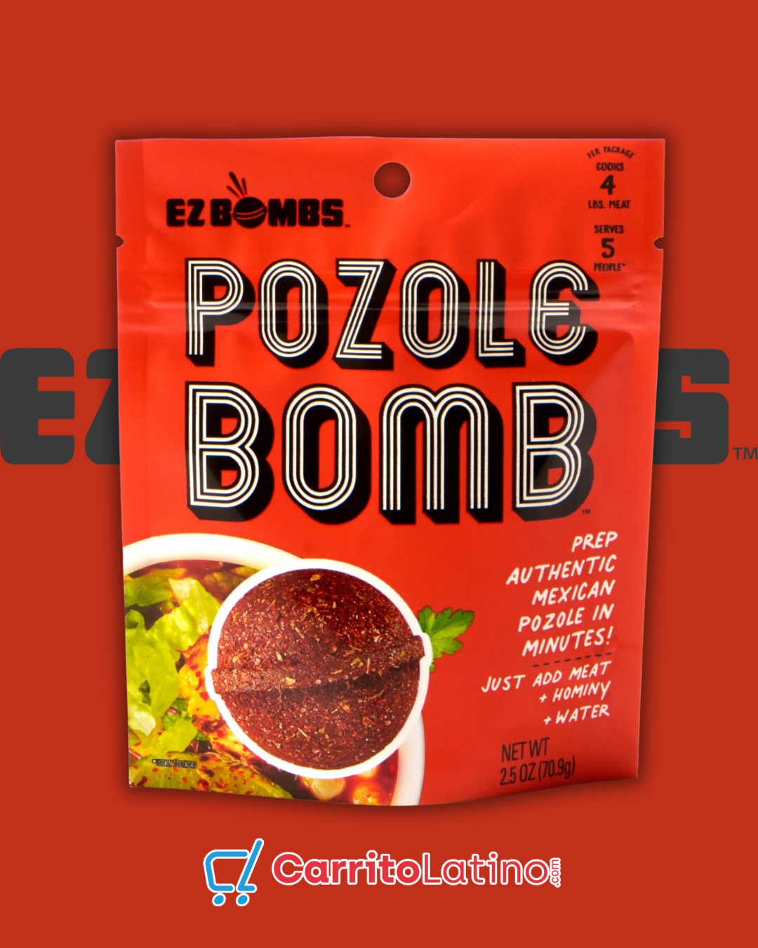 EZBOMBS Pozole Bomb 2.5 oz – Carrito Latino