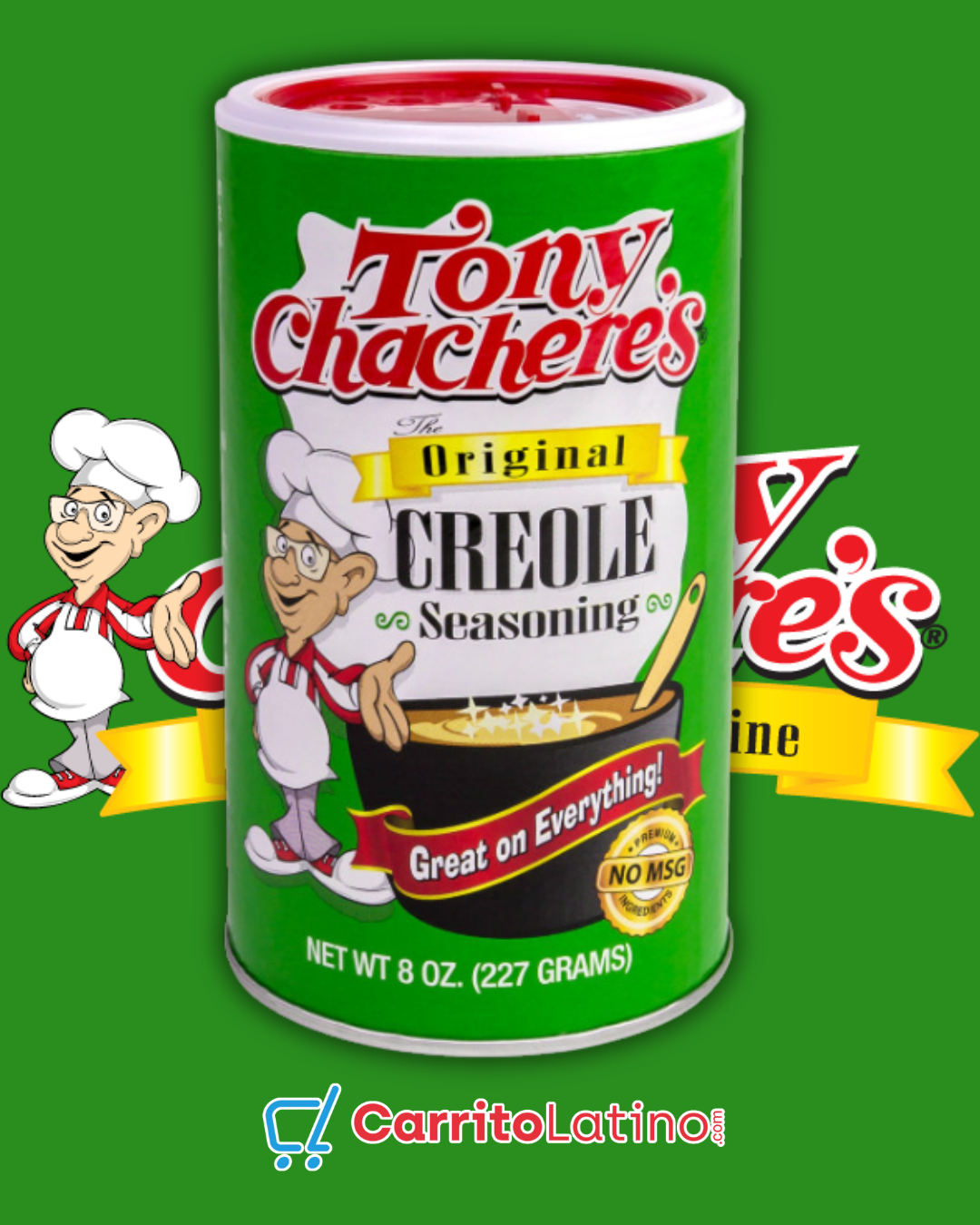 Tony Chachere’s Original Creole Seasoning 8 oz – Carrito Latino