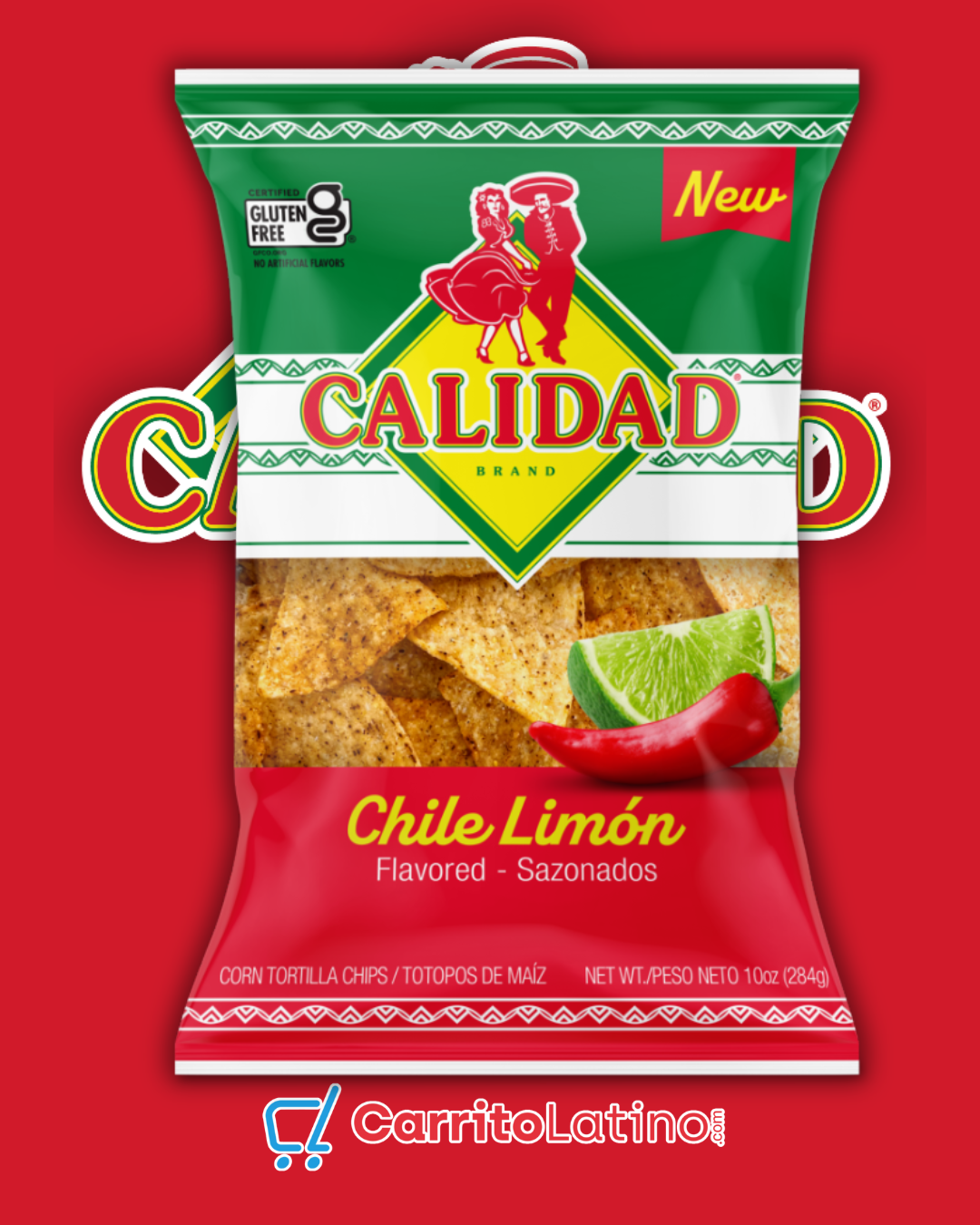 Calidad Tortilla Chips Chile Limón 10 oz – Carrito Latino