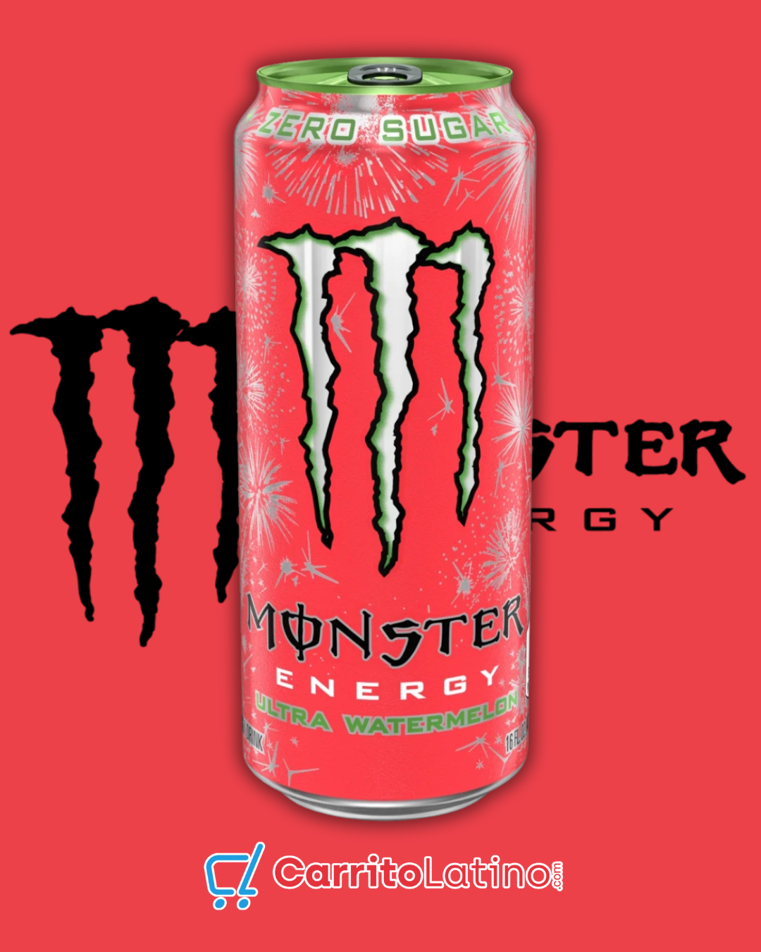 Monster Energy Ultra Watermelon 16 oz – Carrito Latino
