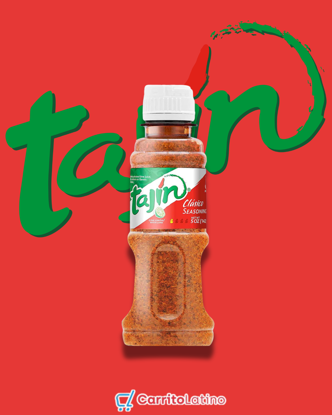 Tajin Classic Seasoning 142 gr / 5 oz — Carrito Latino