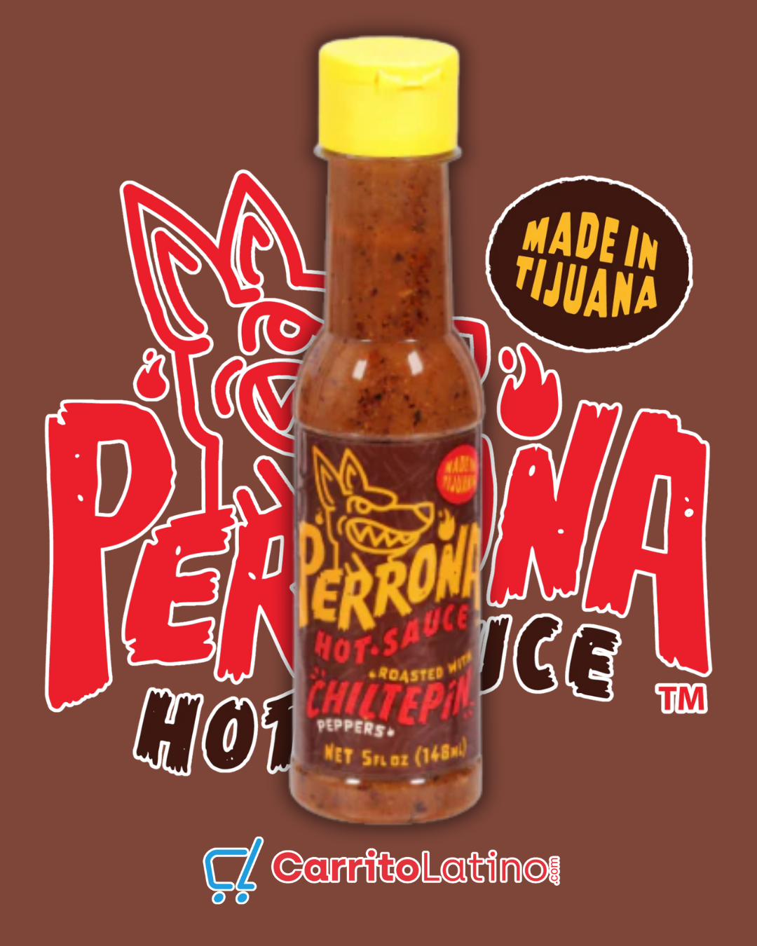 Perrona Roasted with Chiltepin Peppers 5 oz – Carrito Latino