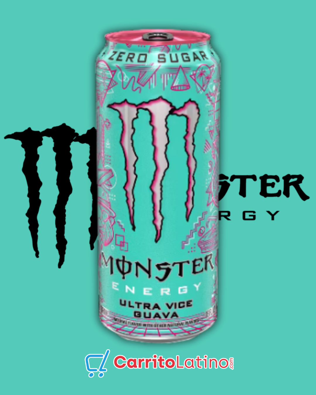 Monster Energy Ultra Guava 16 oz – Carrito Latino