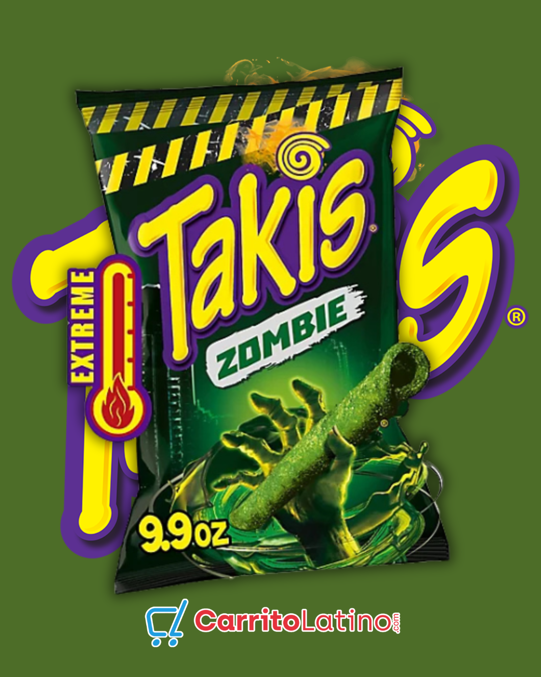 Barcel Takis Zombie 9.9 oz – Carrito Latino