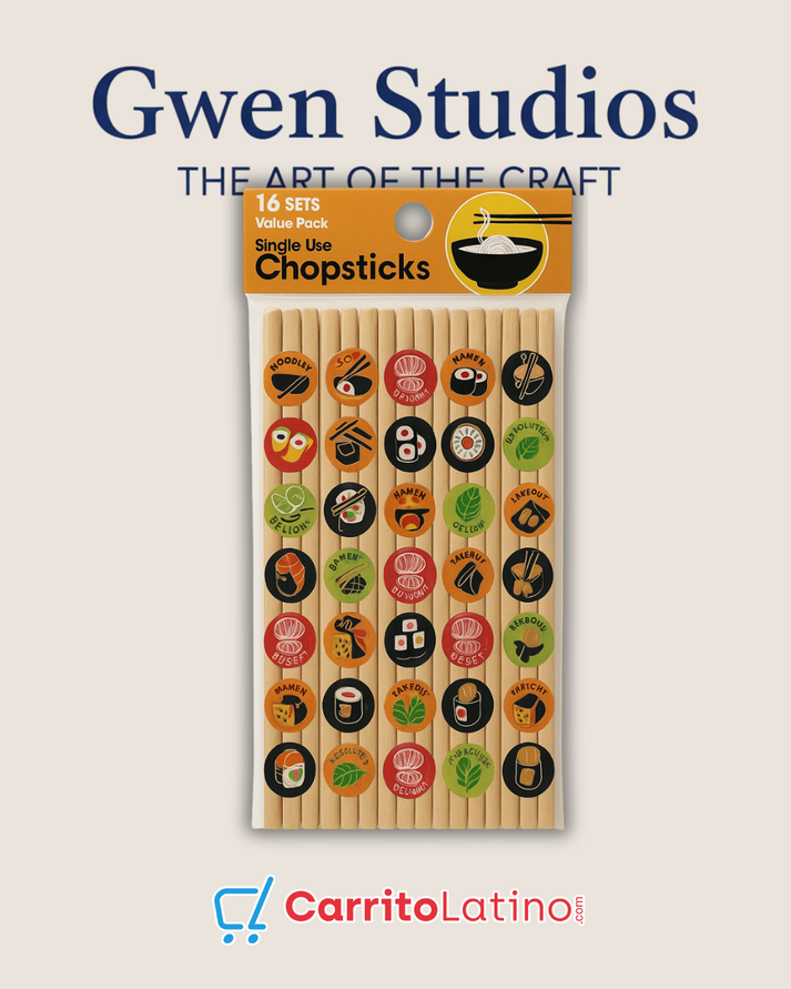Gwen Studios Chopsticks 16 piezas – Carrito Latino