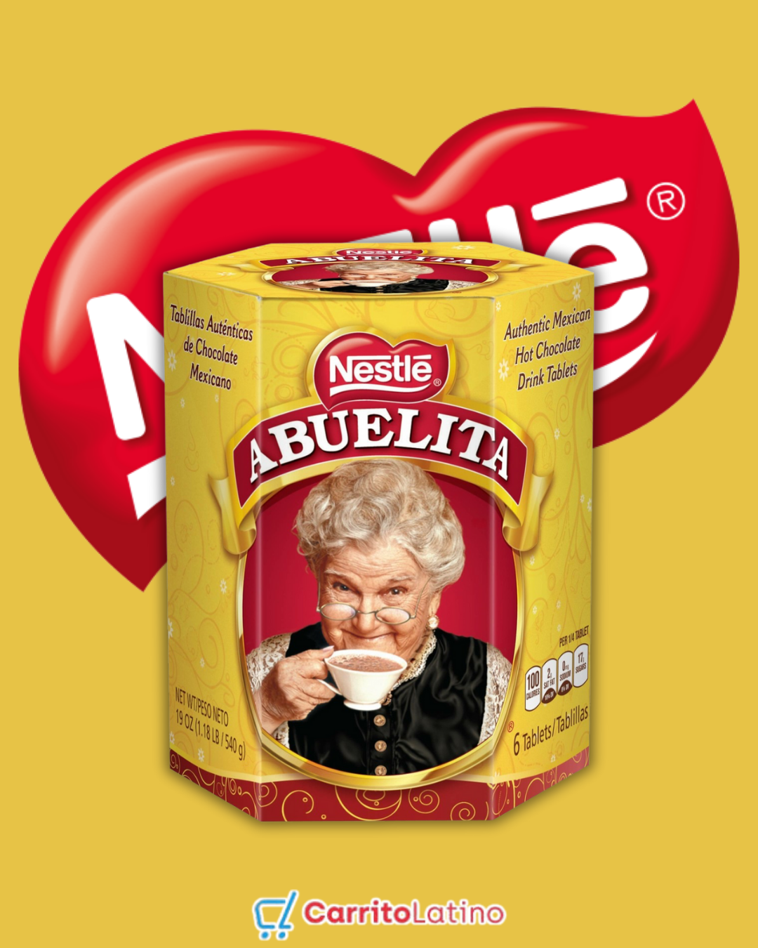 Nestlé Abuelita Chocolate Tablets 19 oz – Carrito Latino